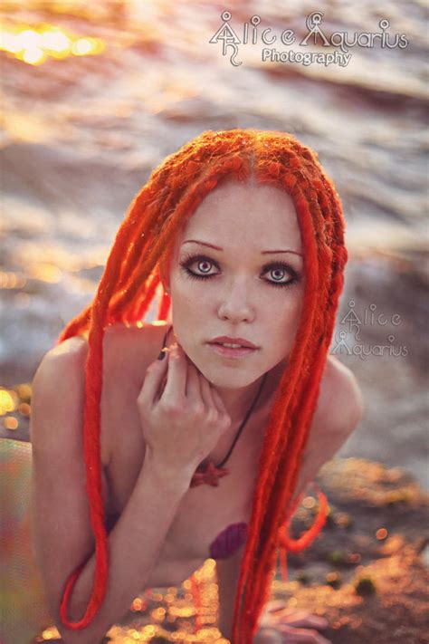 Mermaid Under A Dying Sunset By Missprecioussuicide On Deviantart
