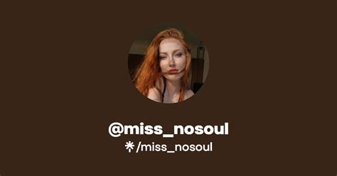 Missnosoul Onlyfans Official Exclusive Content And Account Linktree