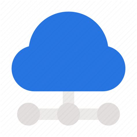 Cloud Weather Computing Data Network Server Forecast Icon