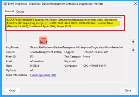 Set Minimum Encryption Key Size For Bluetooth In Intune Via Setting