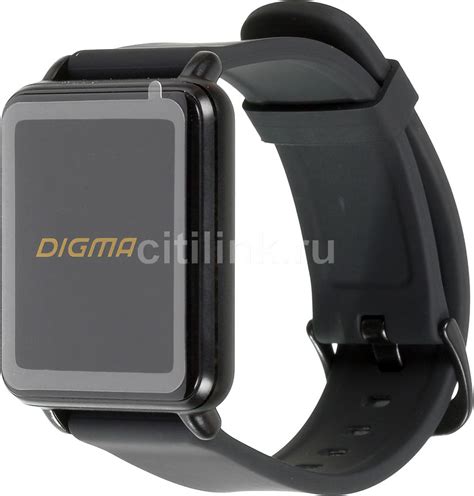 Отзывы на Смарт-часы Digma Smartline T3, 1.3", черный в интернет ...