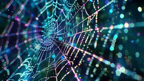 Big Data Network Connecting Glowing Nodes In Cyberspace Stock Video Video Of Learning Flow