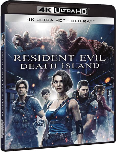 Carátula De Resident Evil Death Island Ultra Hd Blu Ray