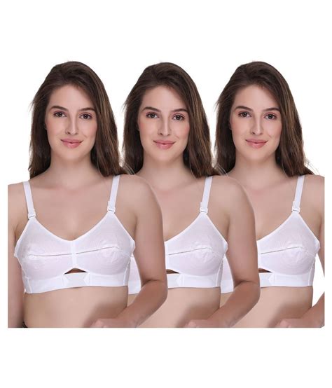 Buy Sona Cotton Everyday Bra White Online At Best Prices In India