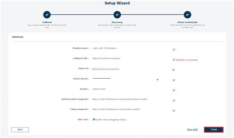 Setup Ticketmaster Single Sign On Sso Wordpress Oauth