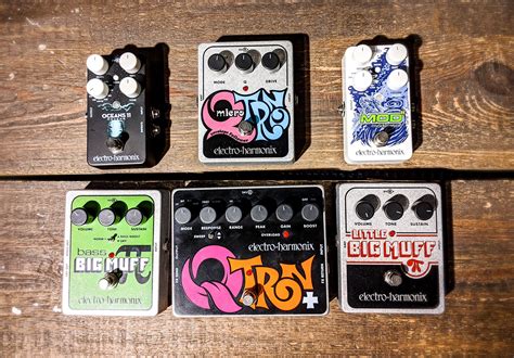 Musiklagret Borås Sex Stycken Fantastiska Pedaler Har Nu Anlänt Från