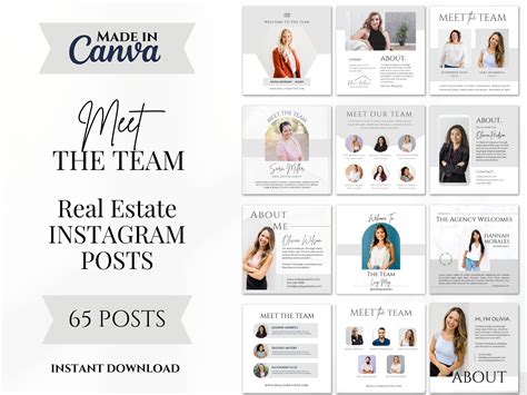 65 Meet The Team Social Media Posts Real Estate Marketing Real Estate Instagram Posts Meet The