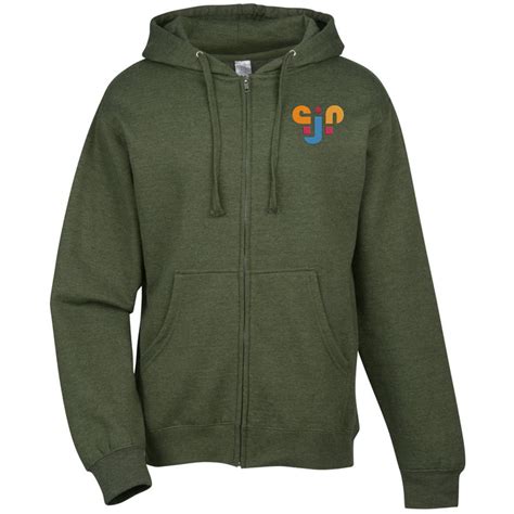 Independent Trading Co Midweight Full Zip Hoodie