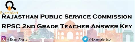 Rpsc 2nd Grade Teacher Answer Key 2023 Download Now