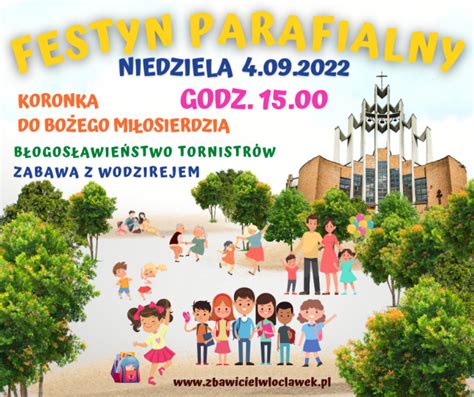 Zaproszenie na festyn parafialny września Aktualności Parafia pw Najświętszego