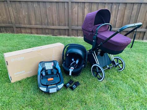 Cybex Purple Stroller Travel Systems Mercari