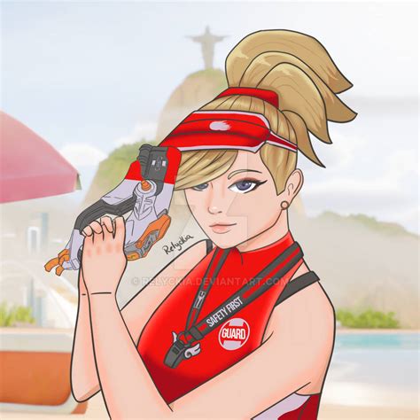 Mercy Lifeguard By Relyckia On Deviantart