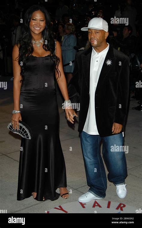 Kimora Lee Simmons Russell Simmons 2 27 05 2005 Vanity Fair Oscar