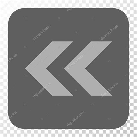 Shift Left Rounded Square Button — Stock Vector © 126998398