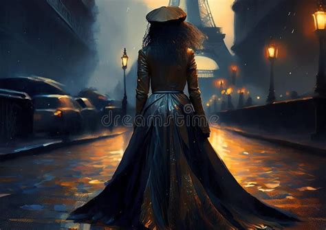 Woman Eiffel Tower Stock Illustrations 2 449 Woman Eiffel Tower Stock