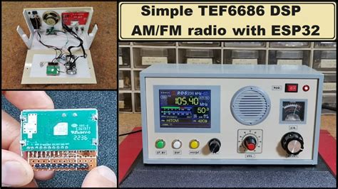 Simple Tef6686 Dsp Am Fm Tuner With Esp32 Microcontroller Arduino