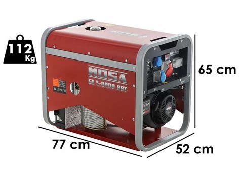 Groupe électrogène MOSA GE S 8000 BBT AVR EAS en Promotion AgriEuro