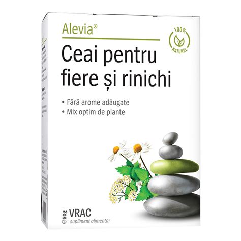 Ceai Pentru Fiere și Rinichi Vrac 50 G Alevia