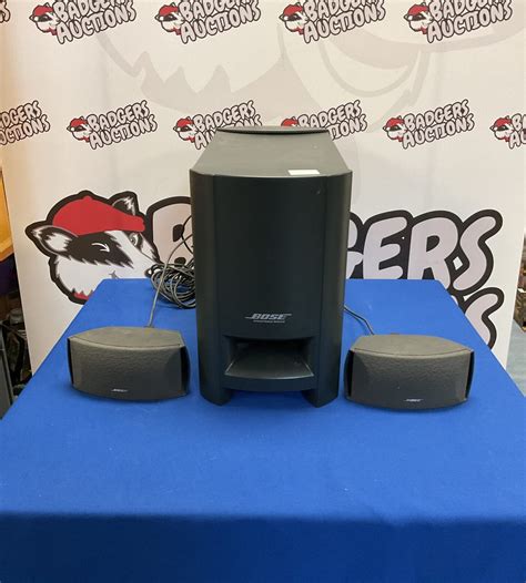 Bose Acoustimass Module Sound System Badgers Auctions
