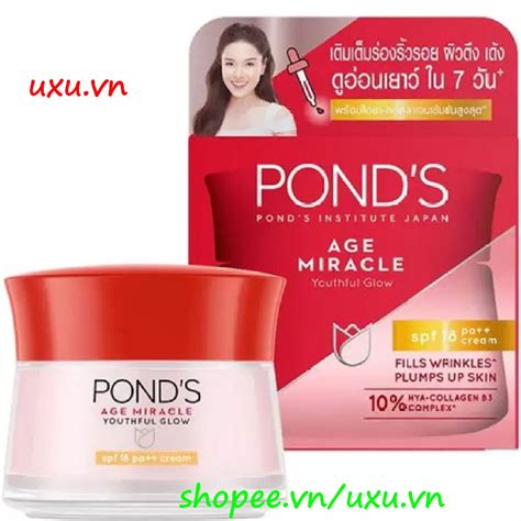 Mua Kem Dưỡng Da 50g Ngày Ponds Ngăn Ngừa Trị Lão Hóa Age Miracle Với