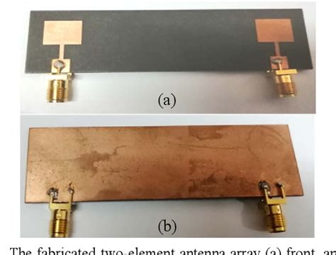 Figure 1 From A Compact And Lightweight Microstrip Antenna Array With