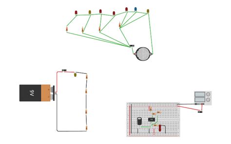 Circuit Design Circuito Elétrico Simples Tinkercad