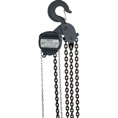 Ручная шестеренная таль EURO-LIFT ТВ 00002089 (10 т, 6 м) по цене от ...