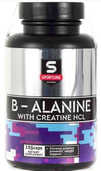 B-Alanine + Creatine HCL (Sportline Nutrition) — SportWiki энциклопедия