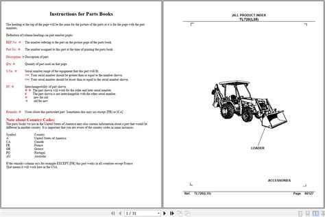 Kubota Loader And Buckets Tl720 Parts Manual