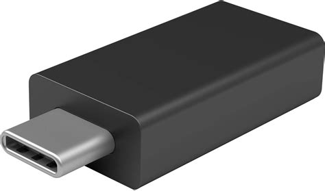 Microsoft Surface Usb C To Usb Adapter Up To 5 Gb S Data Transfer Rate Nickel Connector