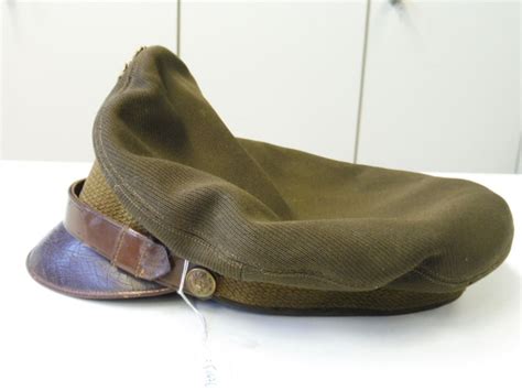 U S Army Wwii Officers Crusher Cap