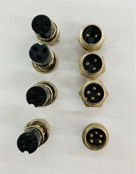 Metal Round Shell Connector 10 Amp Max At Rs 28piece In Jaipur Id