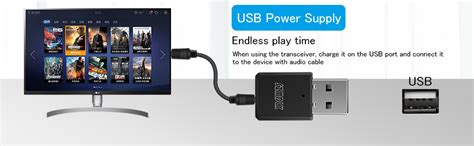 Szmdlx Usb Bluetooth 50edr Adapter Mini Bluetooth Transmitter Receiver Wireless