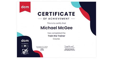 Michael Mcgee Train The Trainer Course Dcm Learning Via Hyperstack Michael Charlie Mcgee