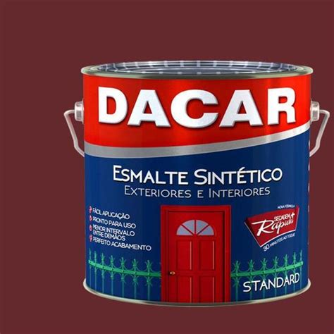 Tinta Esmalte Sintético Standard Dacar Vermelho Goya 3 6 Lts Esmalte Sintético Magazine Luiza