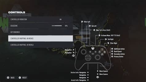 Keybinds For Controller Rneedforspeed
