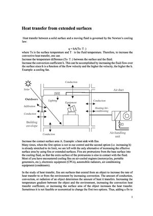 Natural Convection In Heat Transfers Fluid Mechanics Studocu