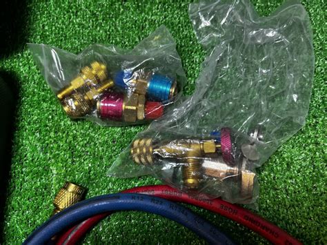 Yahooオークション エアコンガスチャージャー マニホールドゲージ