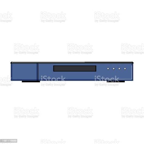 Dvd 블루 레이 플레이어 만화 벡터 일러스트 레이 션 0명에 대한 스톡 벡터 아트 및 기타 이미지 0명 데이터 디비디