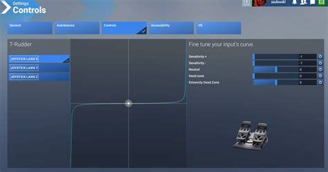 MSFS2024 SOLVED Thrustmaster T Flight Rudder Sensitivity Hardware