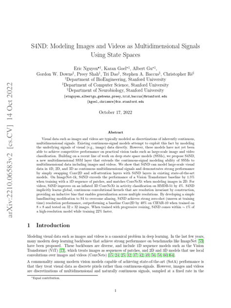 s4nd modeling images and videos as multidimensional signals using