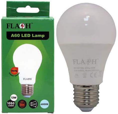Flash A60 Led Lamp 12w E27 Decor Essentials