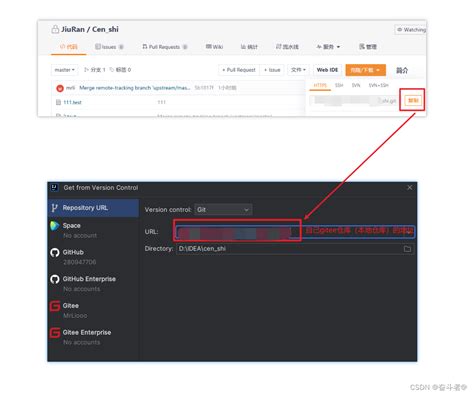 使用gitee管理项目相关的fork操作（在idea中更新、推送、冲突解决）gitee Fork仓库 Csdn博客