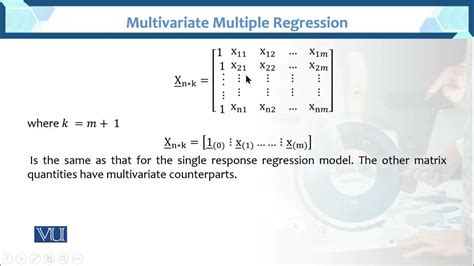 Multivariate Multiple Regression Multivariate Analysis Sta633 Topic111 Youtube