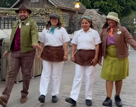 First Look At Disneylands Bayou Country Cast Member Costumes Chip