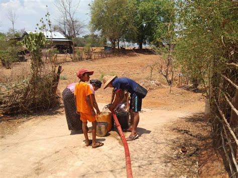 ဆင်ပေါင်ဝဲမြို့နယ်၌ နွေရာသီသောက်သုံးရေအခက်အခဲရှိသည့် ကျေးရွာ ၂ ရွာအား