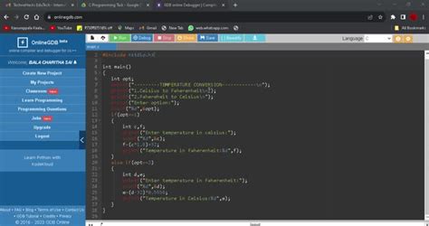 Chaithanya Kumar Reddy Dinnipati On Linkedin Technohacks Cprogramming