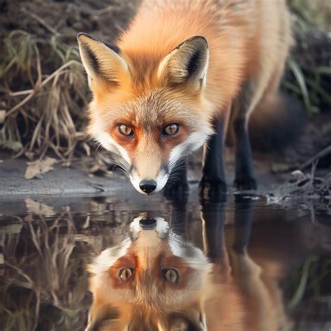 Fox Having A Drink Album On Imgur