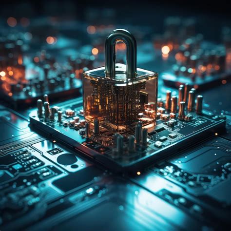 Premium Ai Image Creative Representation Of Network Security And Data Protection