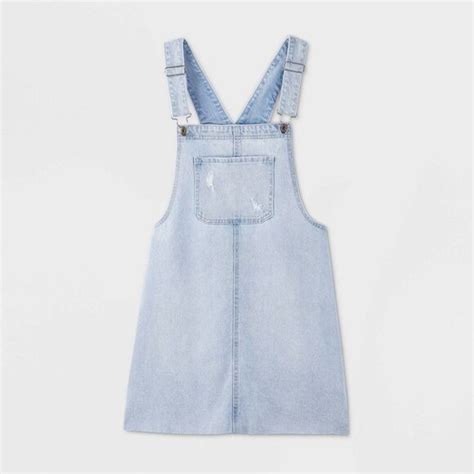 Wild Fable Dresses Wild Fable Women Denim Pinafore Dress S Poshmark